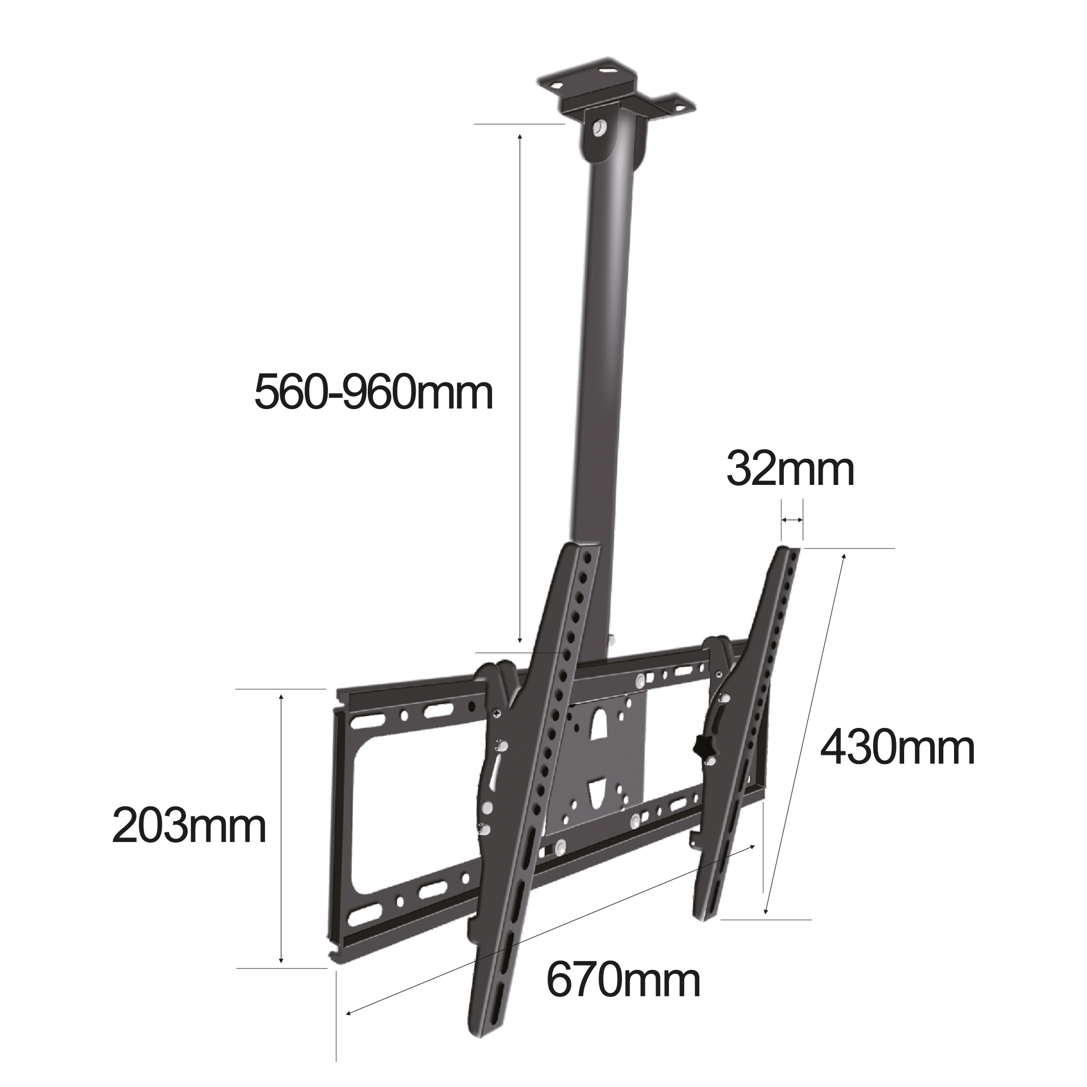 PHISON MALAYSIA | Ceiling TV Bracket PM-58C