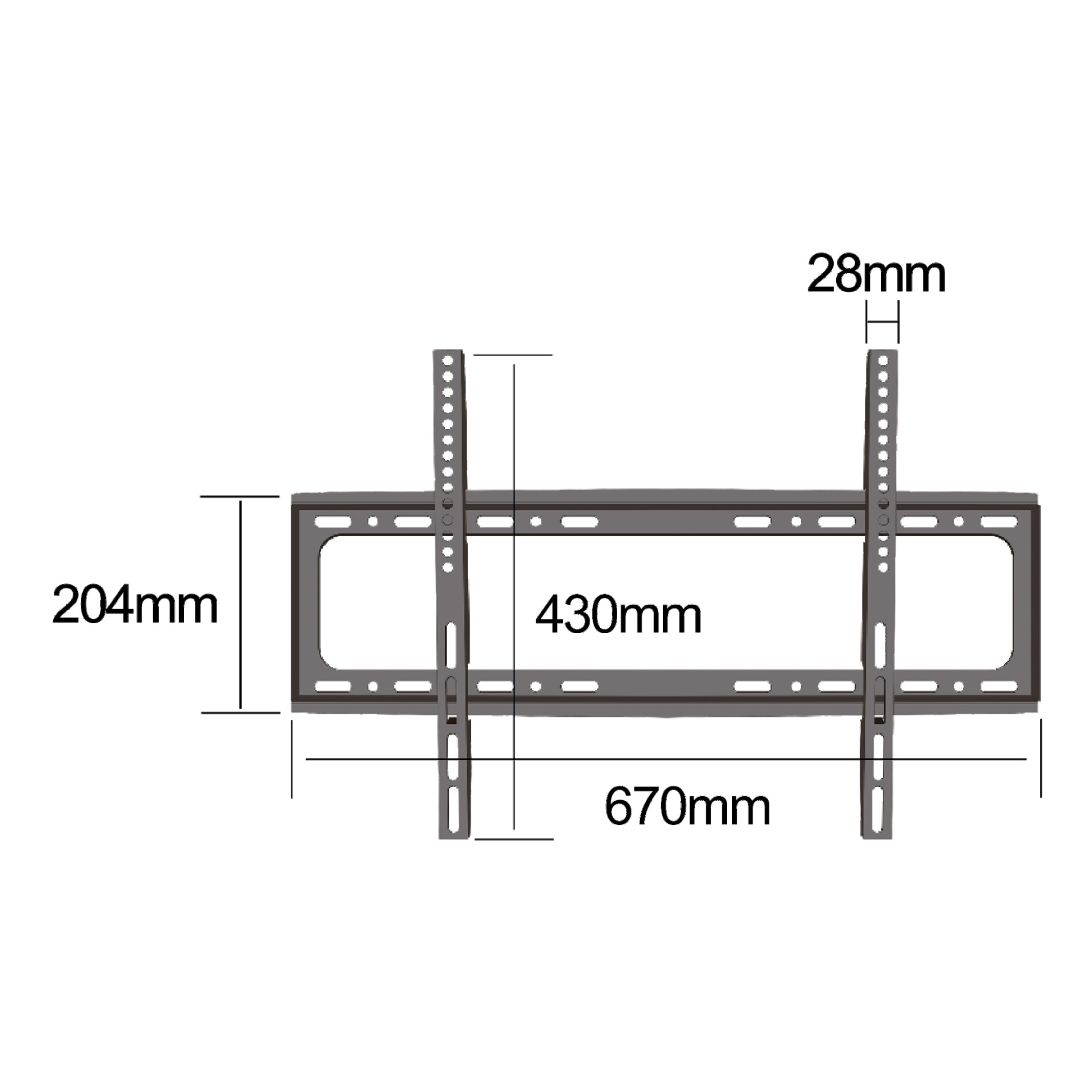 PHISON MALAYSIA | Fixed TV Bracket PM-62F
